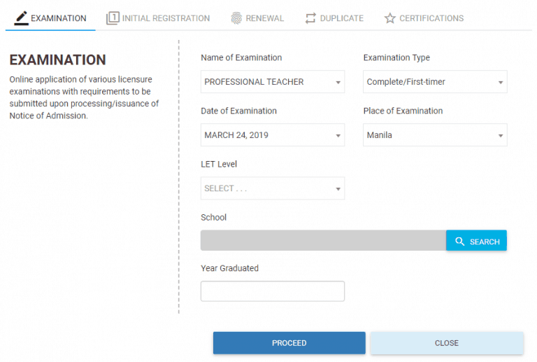 PRC LET Application: Requirements and Online Registration Guide - Clopified