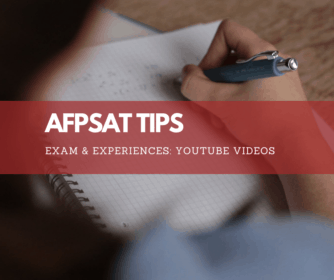 AFPSAT Tips, Exam & Experiences: YouTube Videos - Clopified