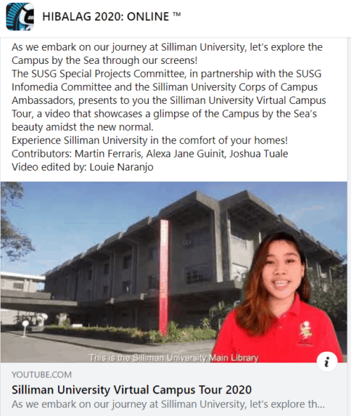 Silliman University through Online Learning - Clopified