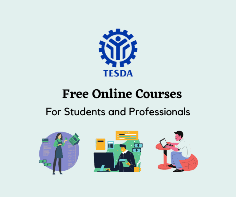 TESDA FREE Online Courses for Students and Professionals - Clopified